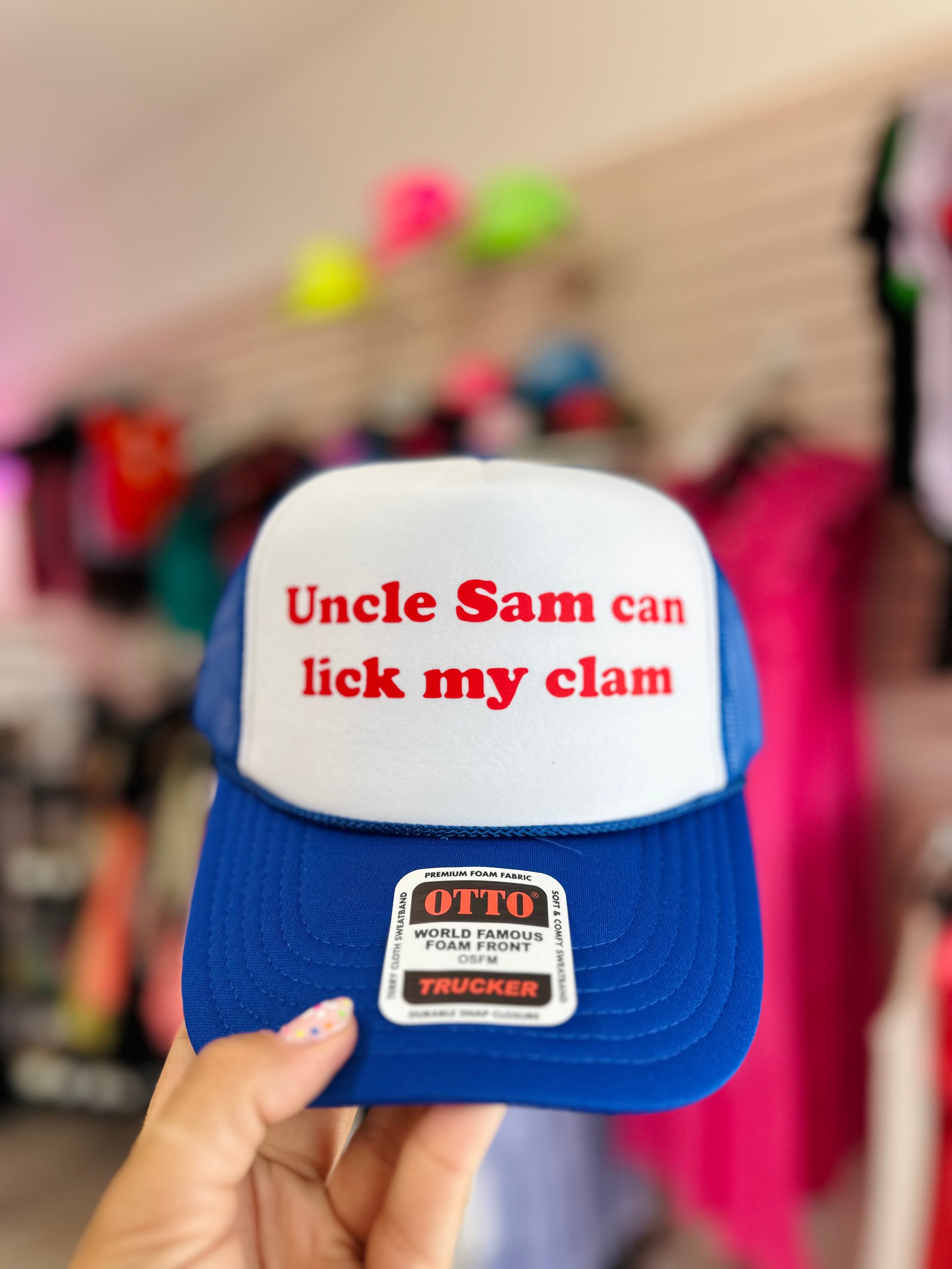 Uncle Sam Trucker Hat – Floral & Flirt